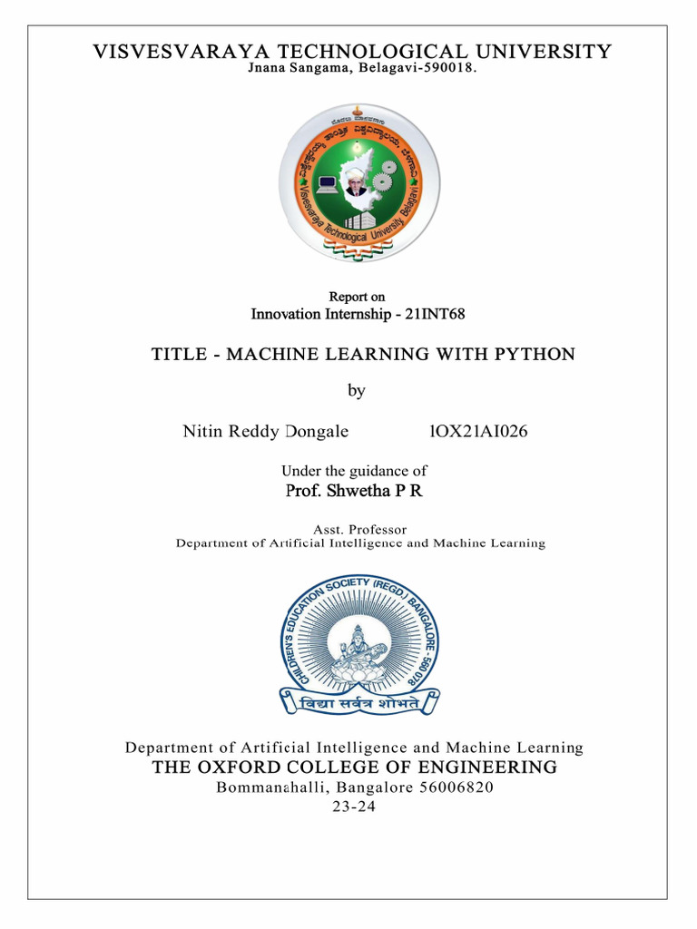 NITIN REPORT3 - Edited | PDF