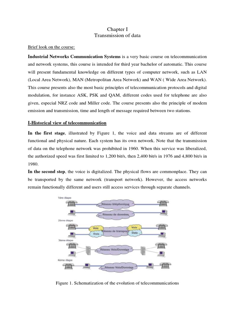 Chapter I Data Transmission | PDF