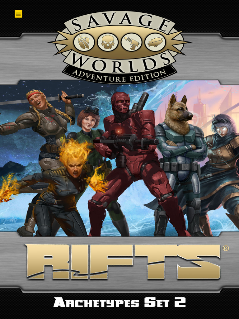 SWADE Rifts Archetypes Set2 | PDF | Cyborg | Armour SWADE Rifts Archetypes Set2 | PDF | Cyborg | Armour