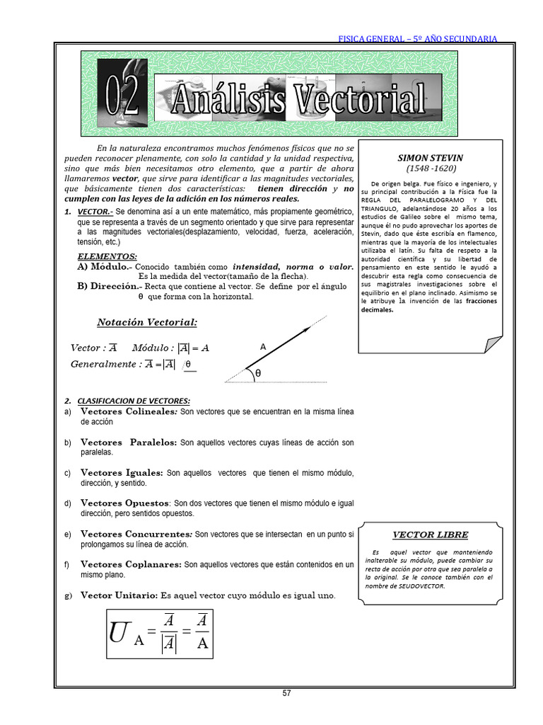 Simon Stevin | PDF | Vector Euclidiano | Geometría euclidiana