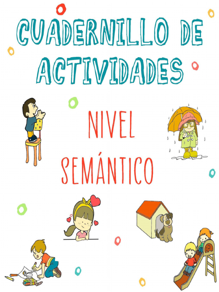 Cuadernillo de Actividades Nivel Semántico | PDF