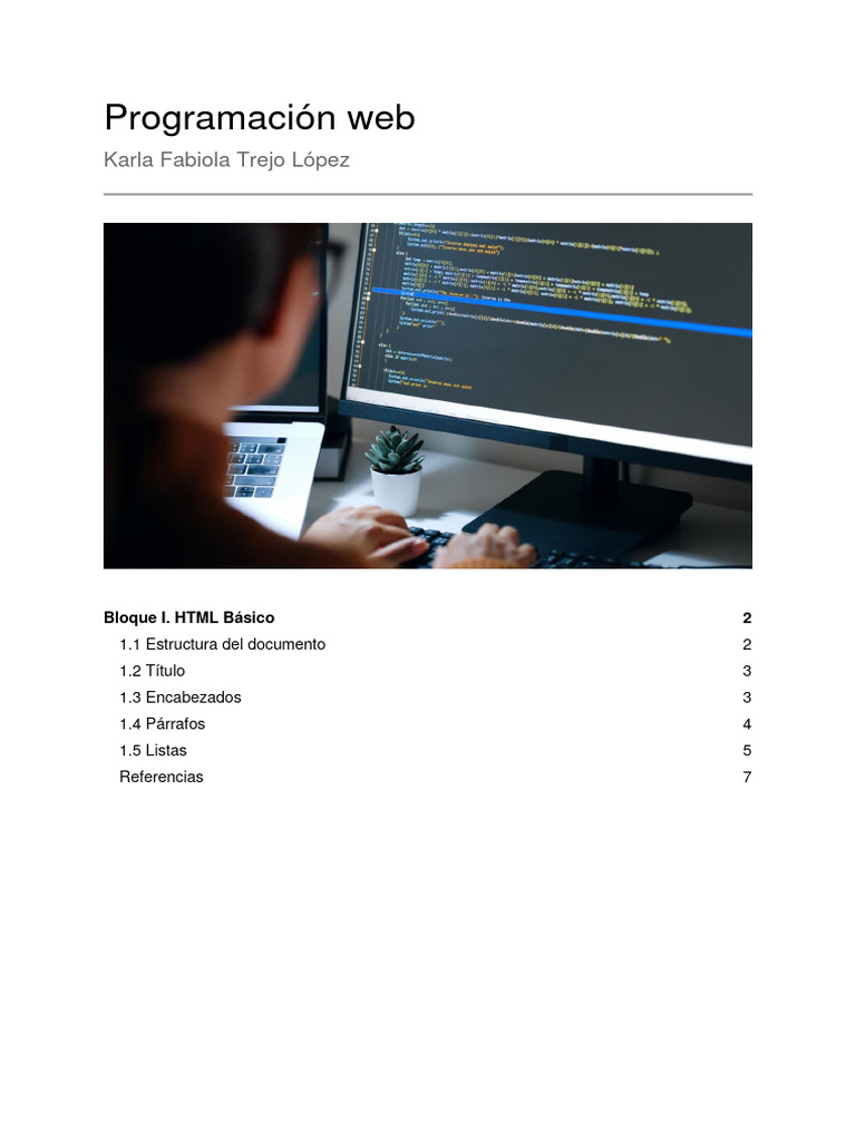 Bloque 1 Guia de Estudio | PDF | HTML | Red mundial