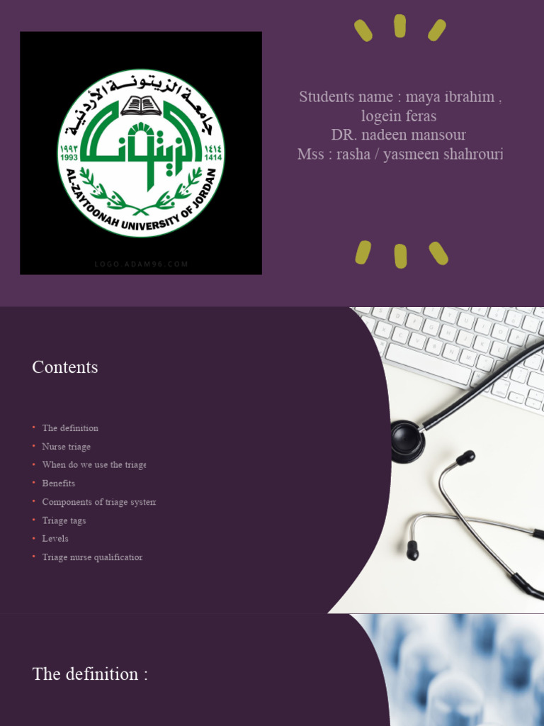 Students Name: Maya Ibrahim, Logein Feras DR. Nadeen Mansour MSS: Rasha ...