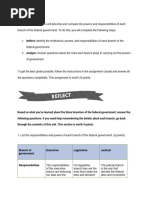 Branches of Government Worksheet Answer Key PDF | PDF | Separation Of ...