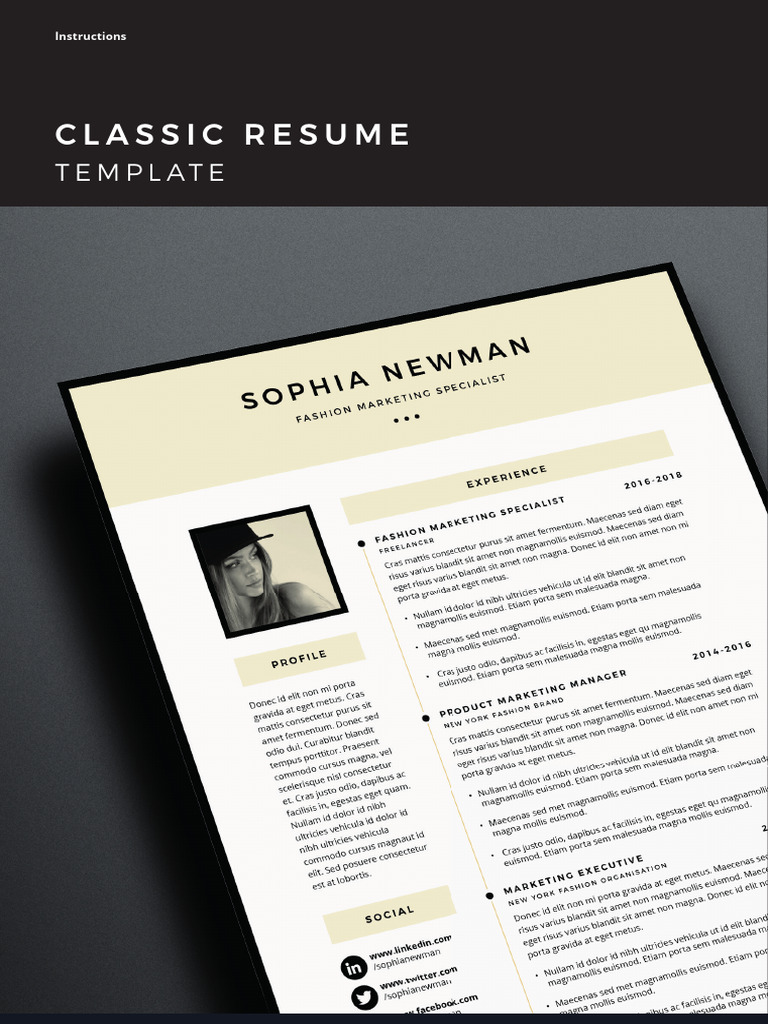 CV Mockup | PDF | Adobe Photoshop | Typefaces