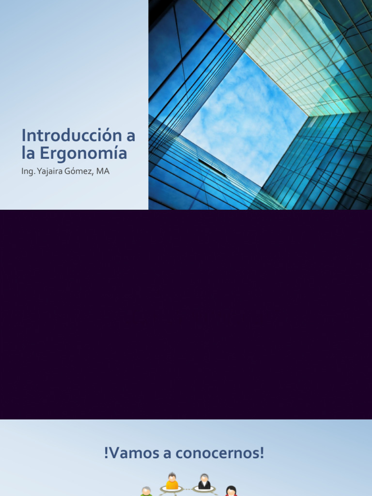 Módulo Vi Introducción A La Ergonomía Pdf