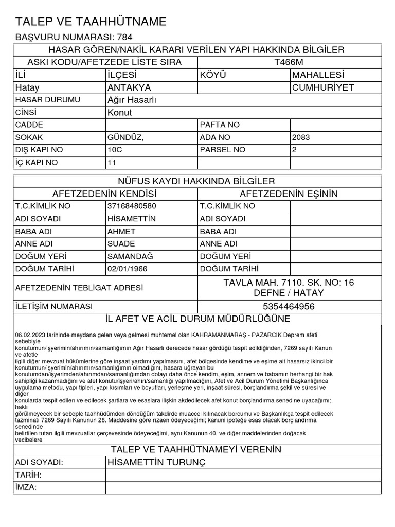 EV AĞIR HASAR RAPORU | PDF EV AĞIR HASAR RAPORU | PDF
