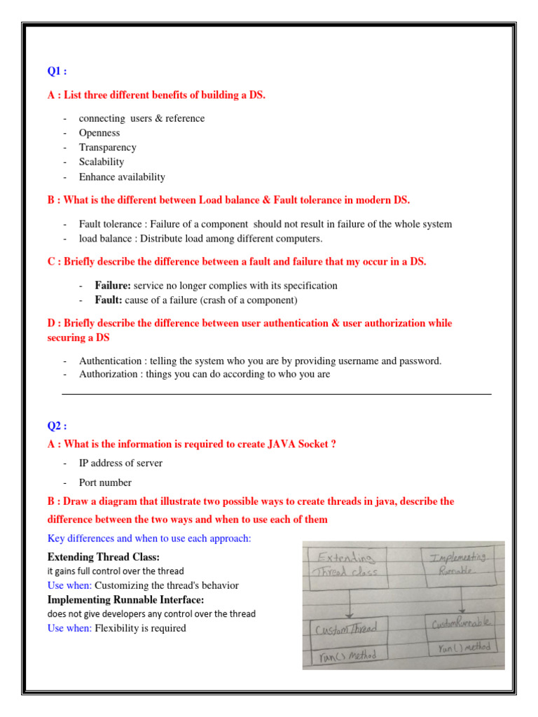 حل تخلفات ميدترم 2023 | PDF | Thread (Computing) | Computer Network