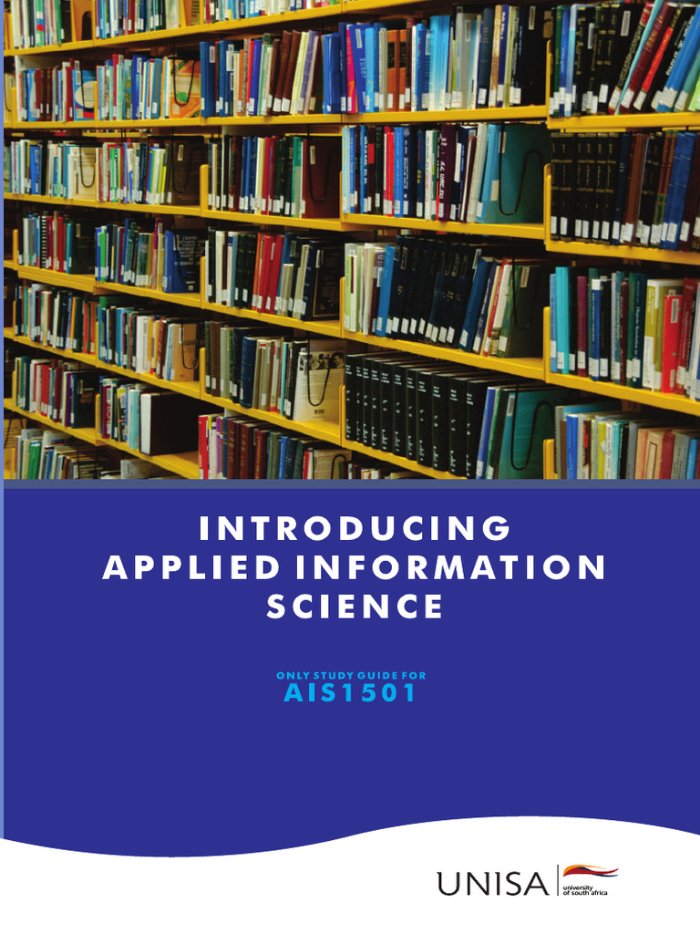 Study Guide AIS1501 References | PDF | Libraries | Librarian