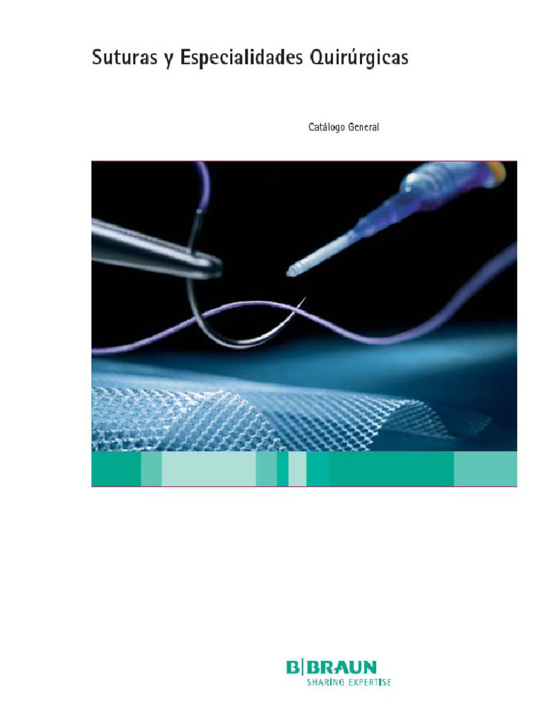 Catálogo Suturas y Especialidades Quirúrgicas | PDF | Sutura Quirúrgica | Código de barras