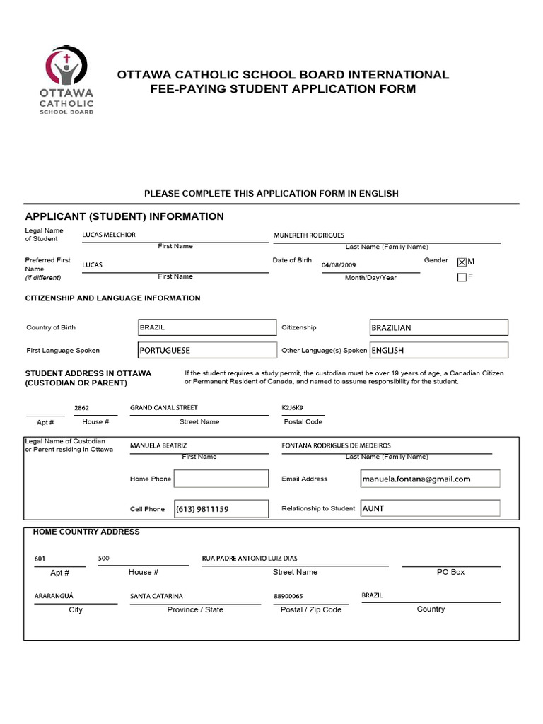 OCSB - Application - For - International - Students-ID - PREENCHIDO ...
