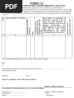 Increment Certificate Form - 49 | PDF | Government