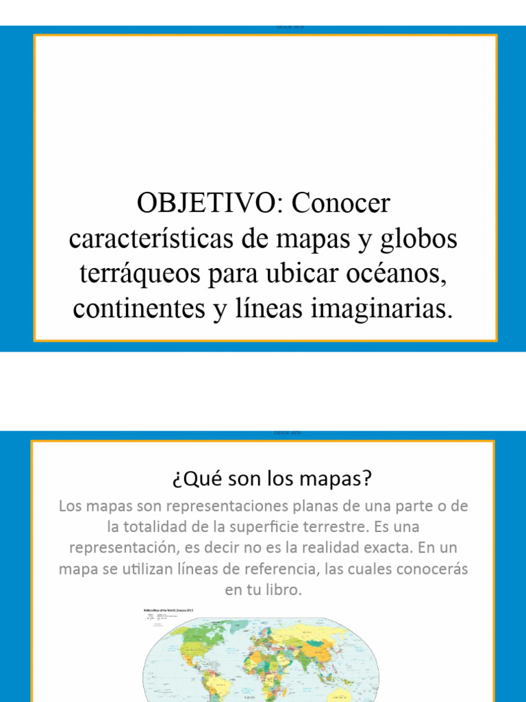 Características del Globo Terráqueo | PDF | Ciencias sociales | Ciencia ...