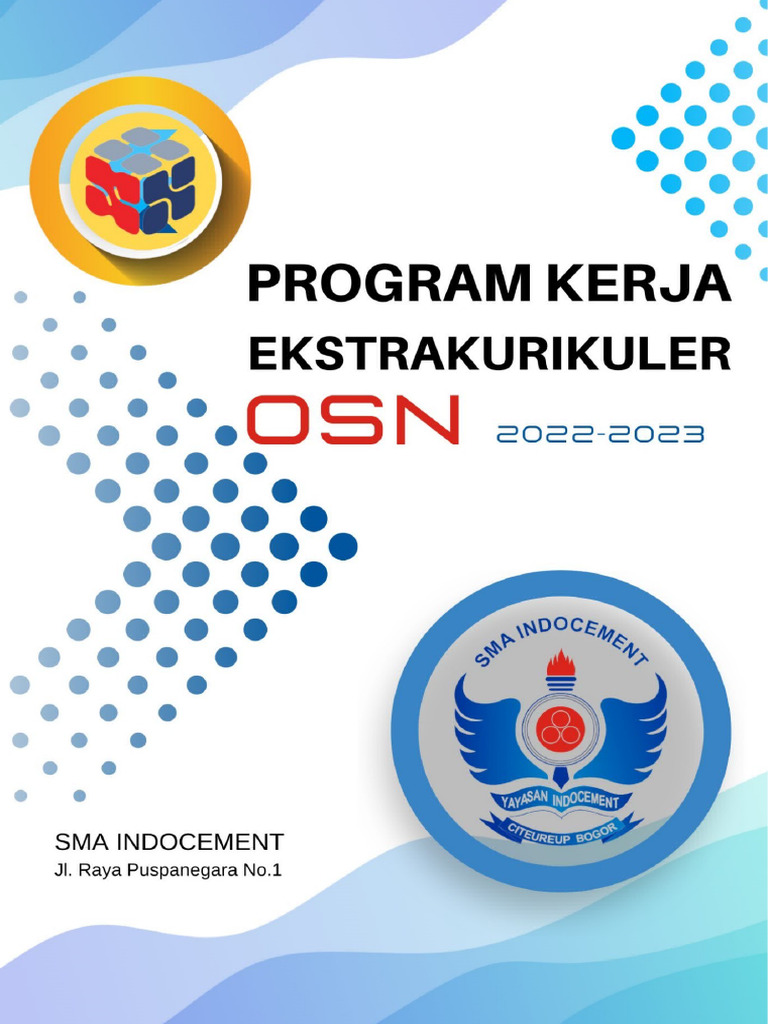 Program Kerja Ekstrakurikuler Osn-K 2023-2024 | PDF | Karier & Perkembangan