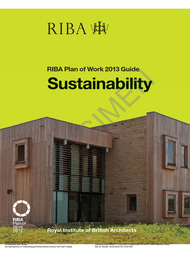 Halliday, S and Atkins, R (2016) RIBA Plan of Work 2013 Guide ...
