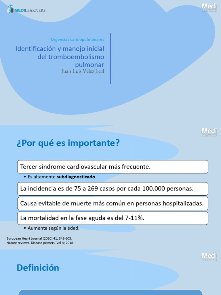 TEP 2 | PDF | Trombosis | Sistema cardiovascular