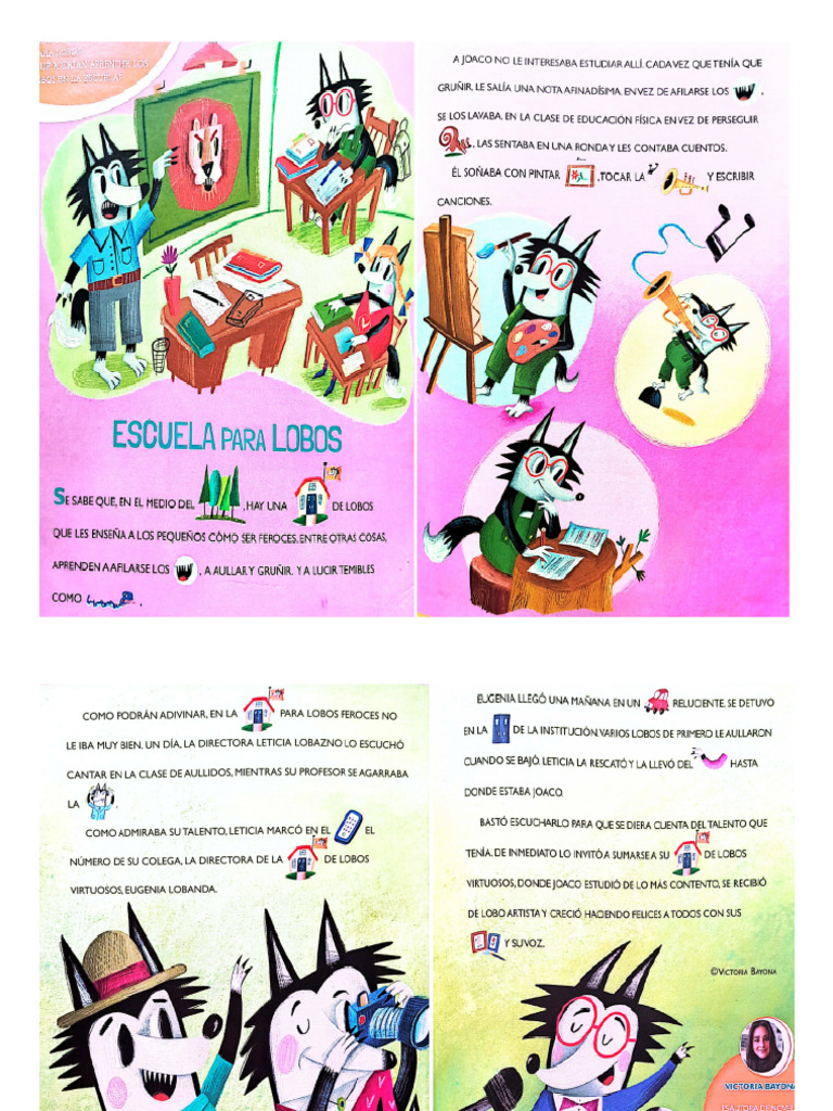 Lecturas Proyecto Lobos y Princesas | PDF