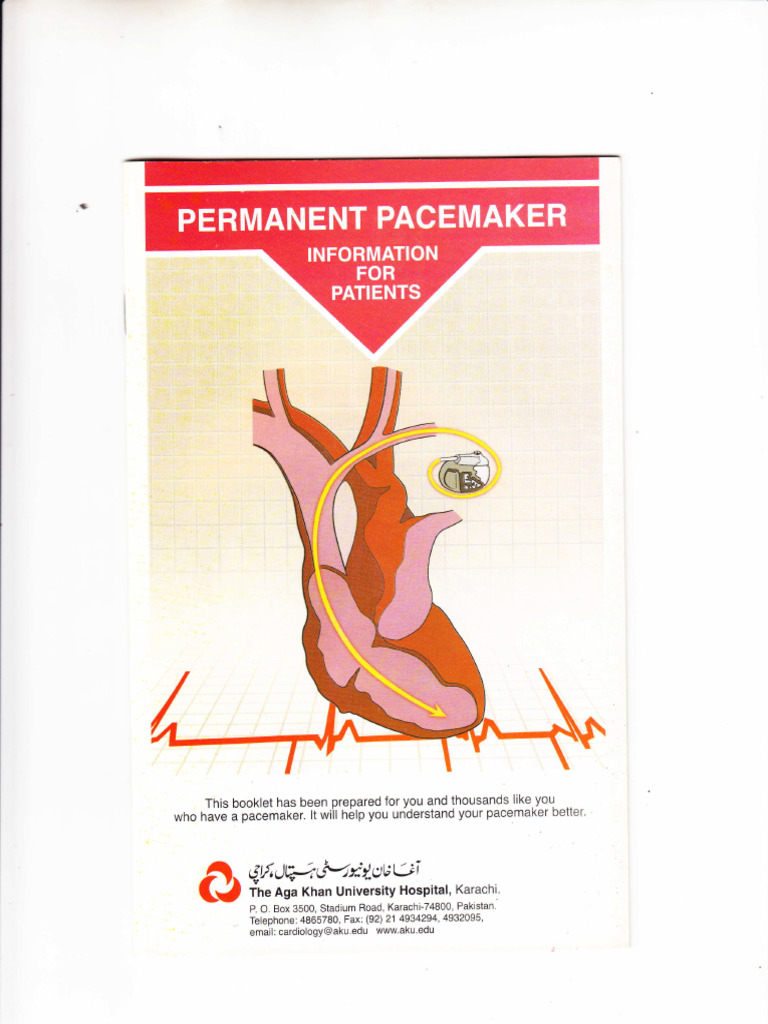 Permanent Pacemaker | PDF | Artificial Cardiac Pacemaker | Heart