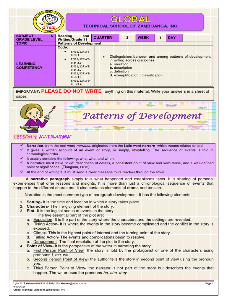 Reading and Writing Module 1 and 2 | PDF | Essays | Definition