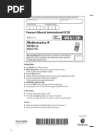 Edexcel Jan 2020 M1 (QP + MS) | PDF | Tension (Physics) | Beam (Structure)