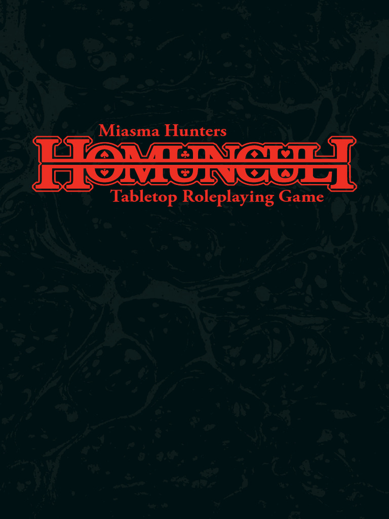 Homunculi Fall 2022 Unfinished | PDF