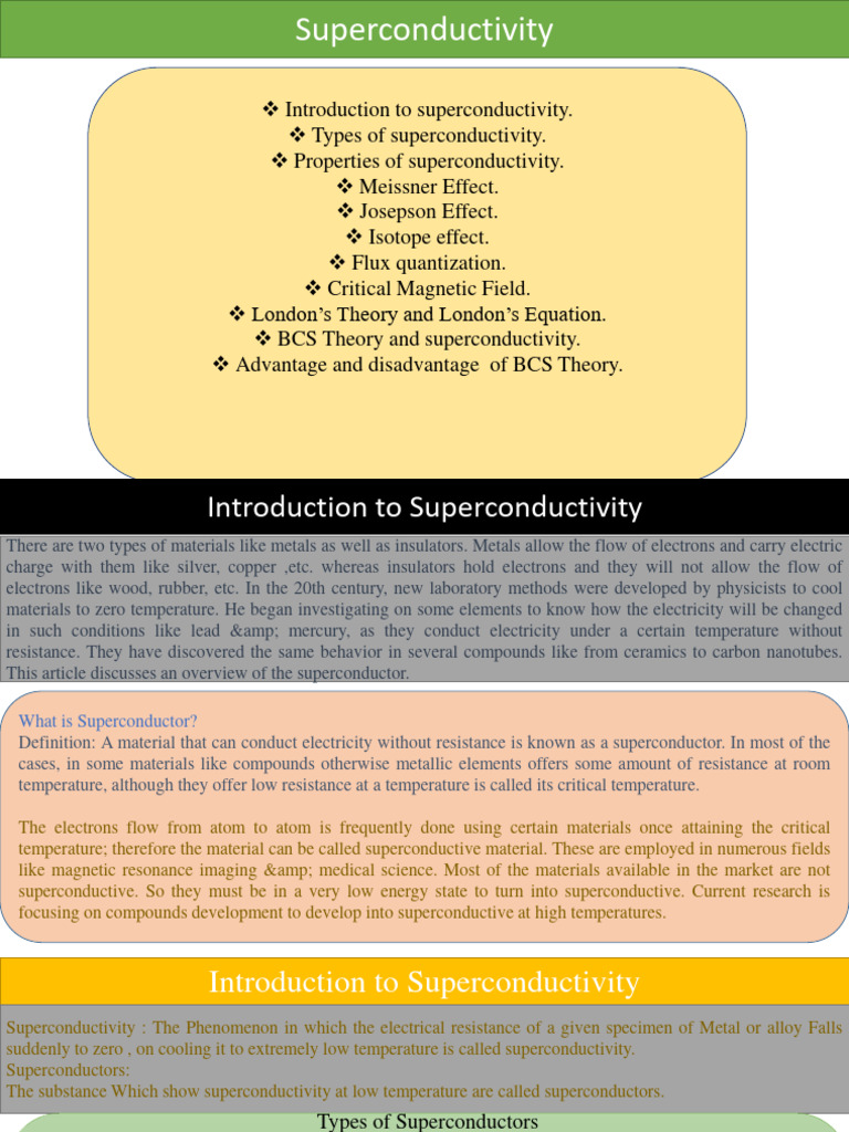 Advanced Morden Solid State Physics 7 | PDF | Superconductivity | Electron