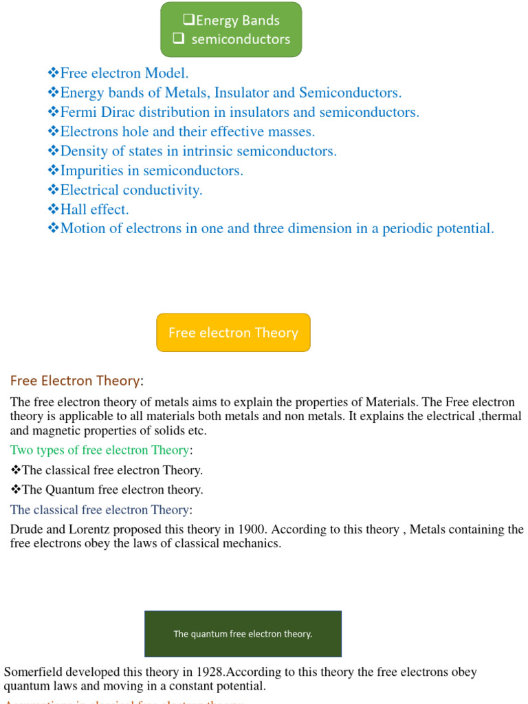 Advanced Morden Solid State Physics 2 | PDF | Semiconductors | Electrical Resistivity And ...