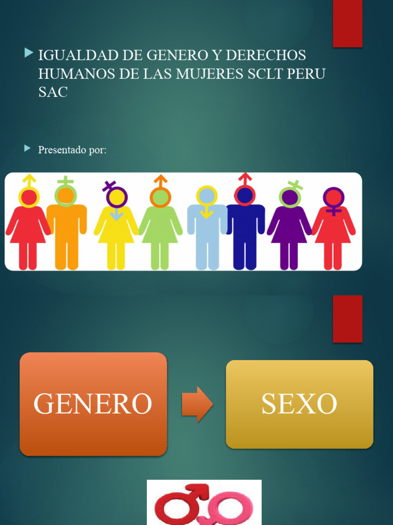 Igualdad de Género y Derechos Humanos | PDF | Estudios de género ...