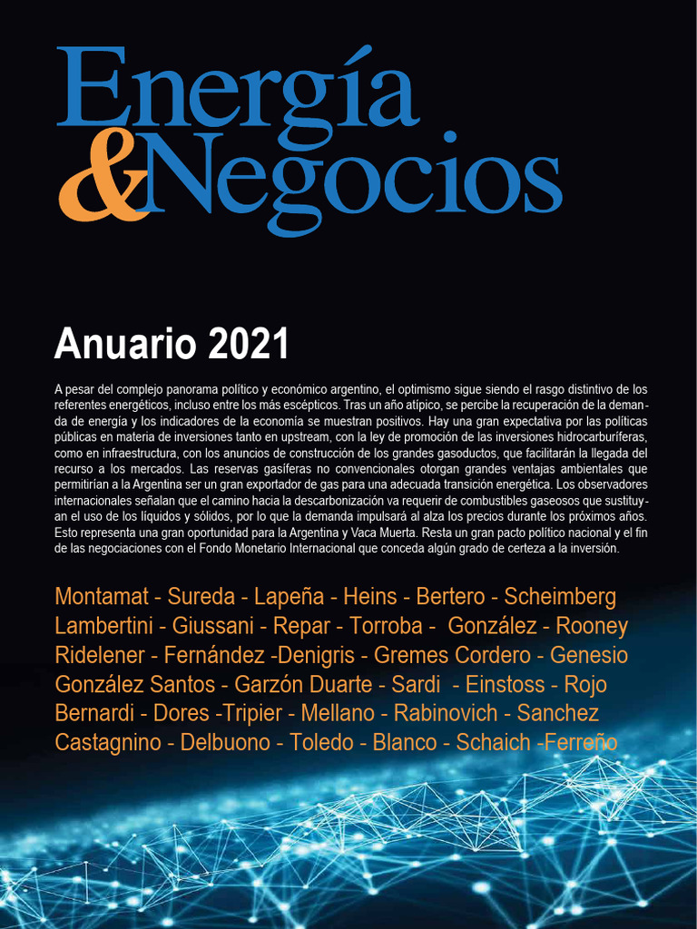 Anuario 2021 Energia | PDF