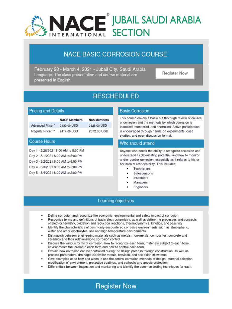 NACE Basic Corrosion | Download Free PDF | Corrosion | Electrochemistry