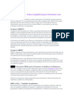 Normas ABNT no Word: Guia Prático | PDF | Botão Ctrl | Teclado de ...