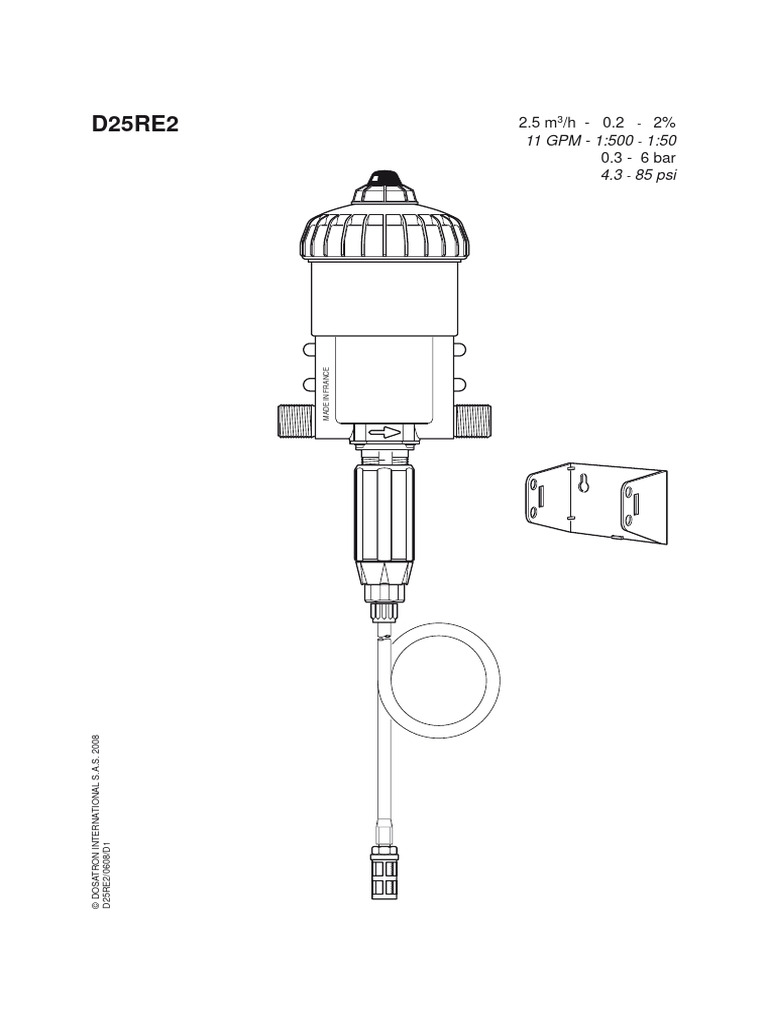 Dosatron D25RE2D | PDF | Chess Openings | Chess Theory