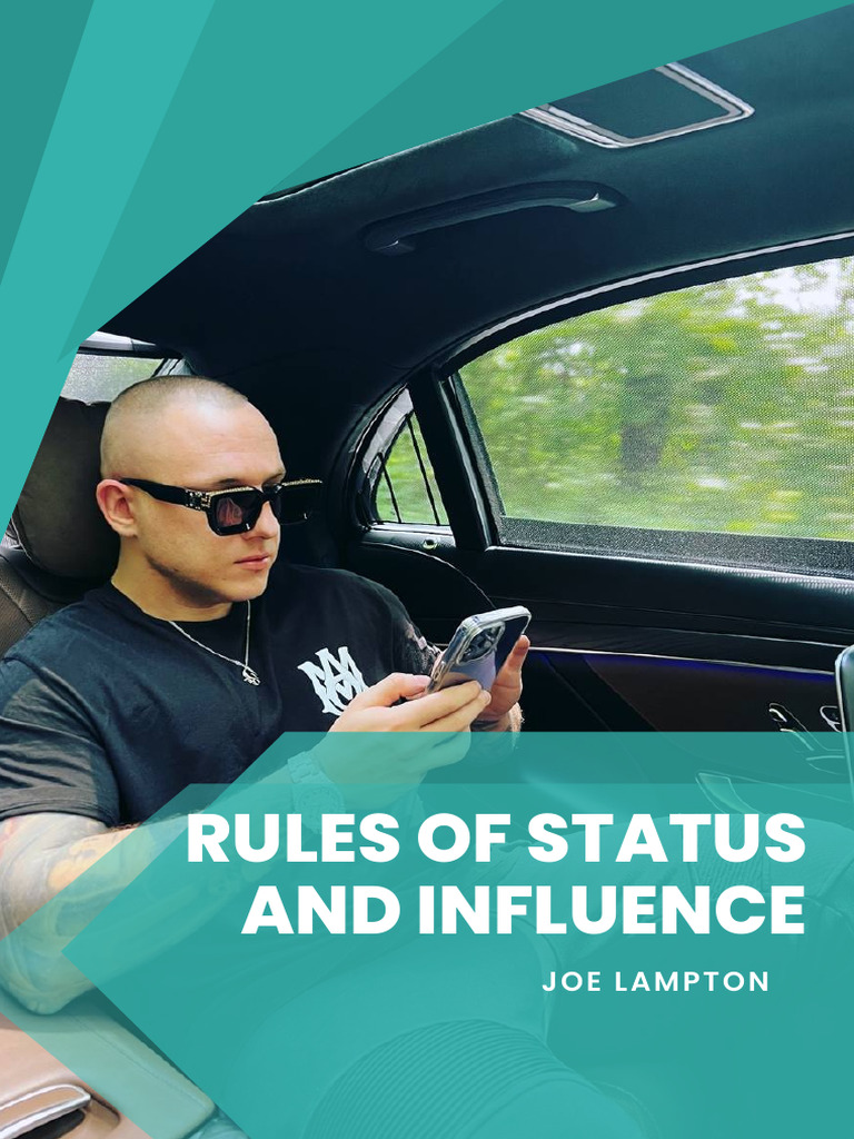 Rules of Status and Influence | PDF | Self-Improvement | Lifestyle