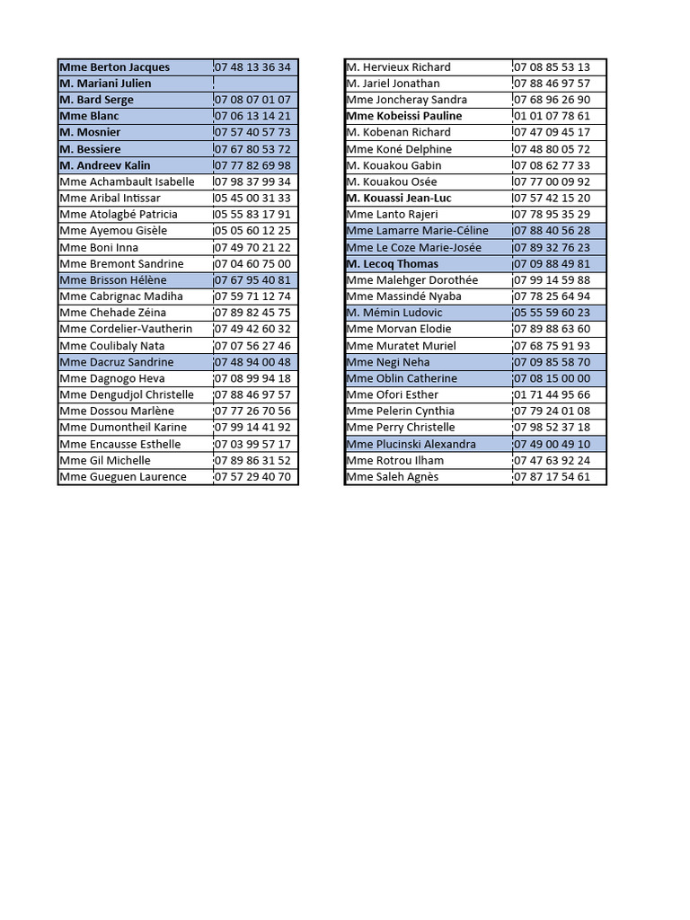 Chaine Telephonique Ejp | PDF