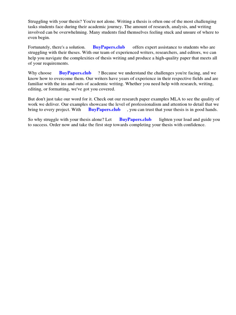 Research Paper Examples Mla Pdf