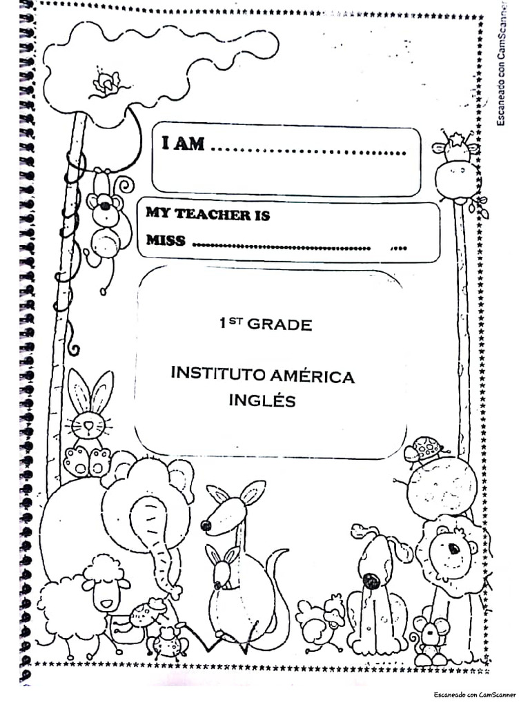 Comparto 'Libro de Inglés-1°Grado-' Contigo | PDF