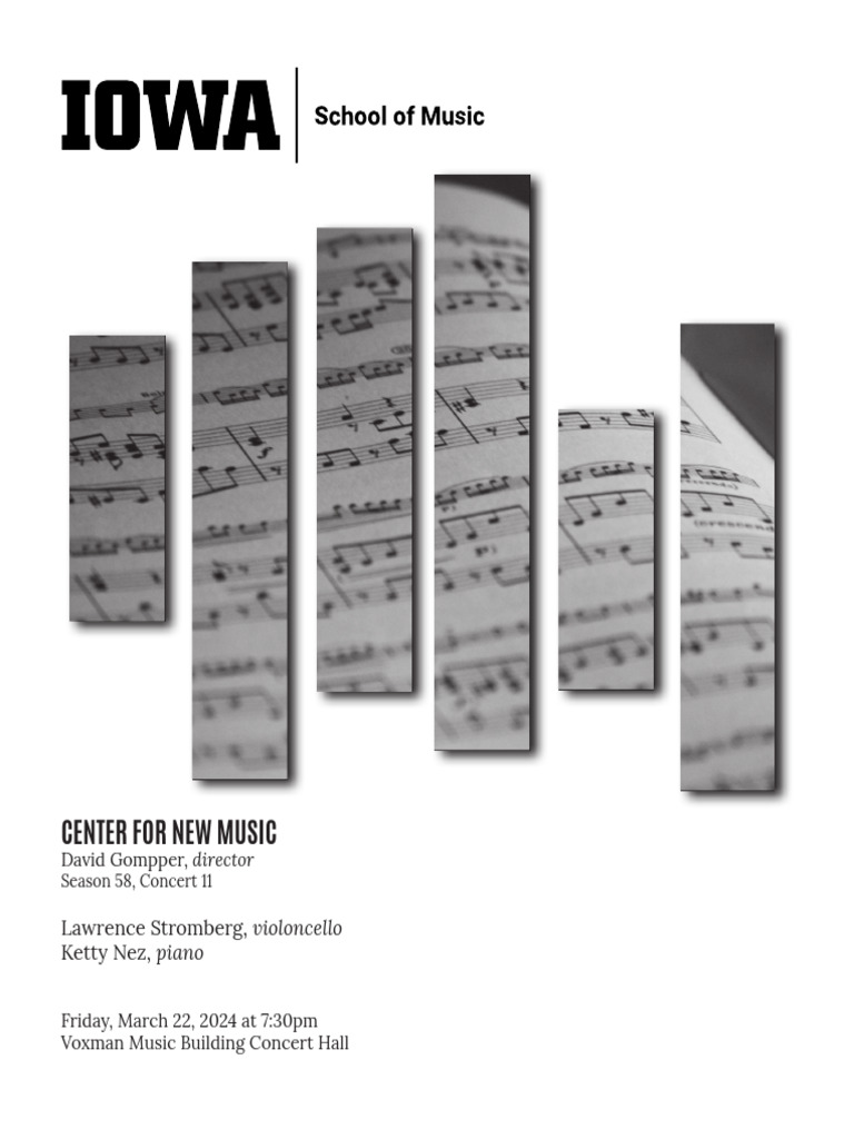 Stomberg-Nez Duo at The University of Iowa, Program Booklet | PDF ...