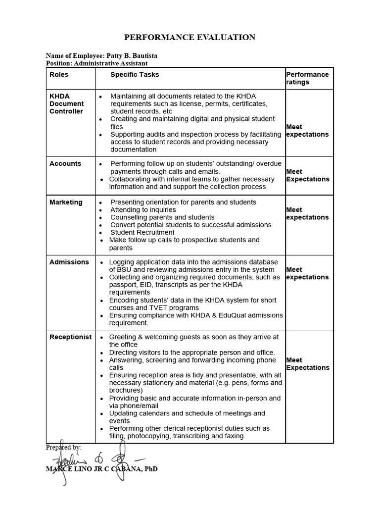 Performance Evaluation | PDF | Computing