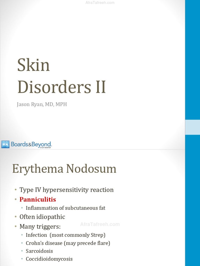 Skin Disorders II Atf | PDF | Ultraviolet | Cutaneous Conditions