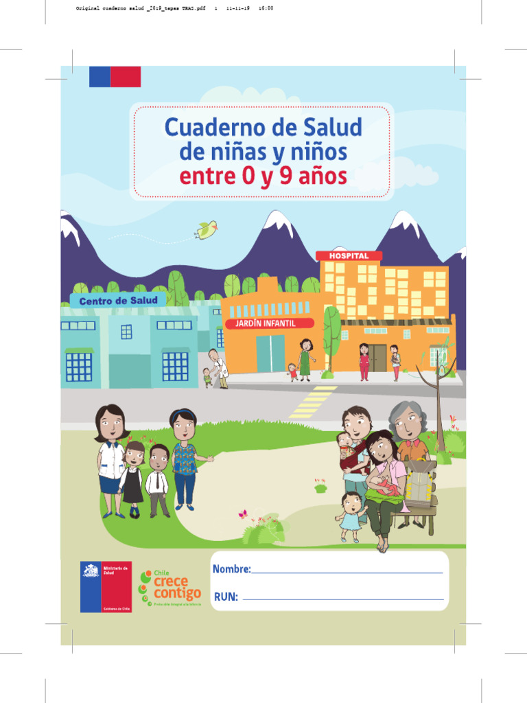 Cuaderno Salud Niño Sano | PDF | Ciencias sociales | Relaciones ...