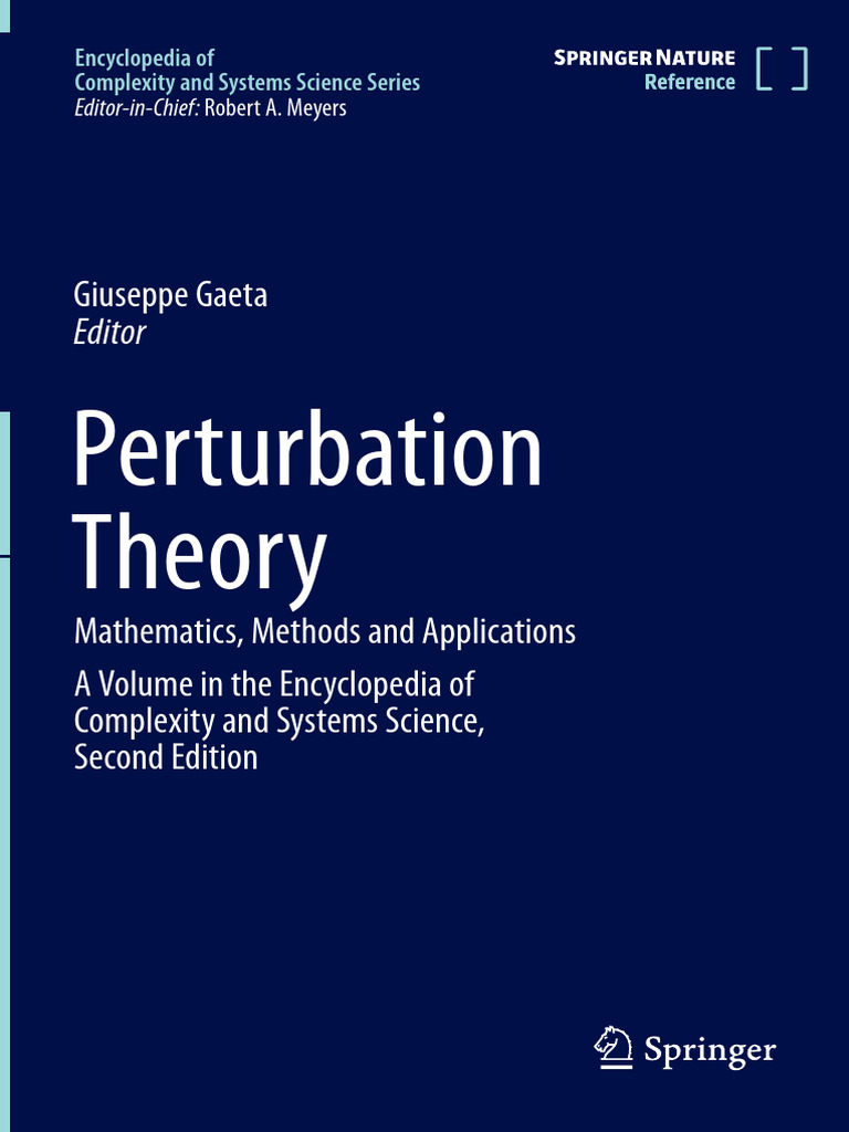 Perturbation Theory: Giuseppe Gaeta | Download Free PDF | Partial Differential Equation ...