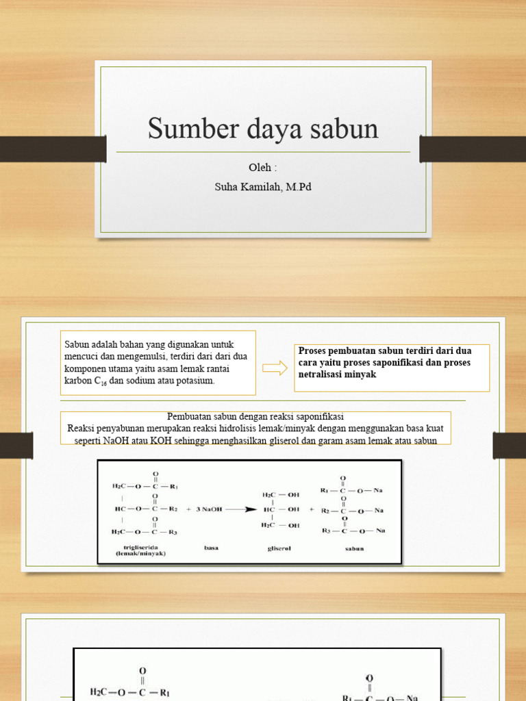 Modul Sumber Daya Sabun | PDF
