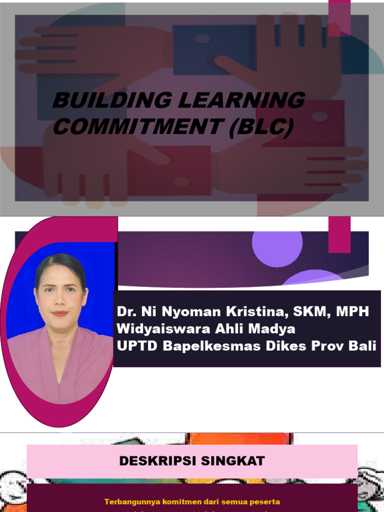 Membangun Komitmen Belajar (BLC) | PDF | Karier & Perkembangan