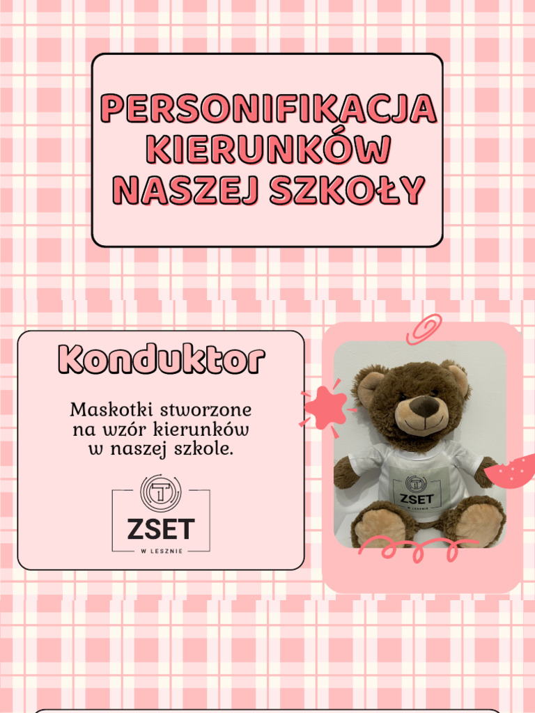 Obrona Praktyk - Personifikacja Kierunków Szkoły | PDF