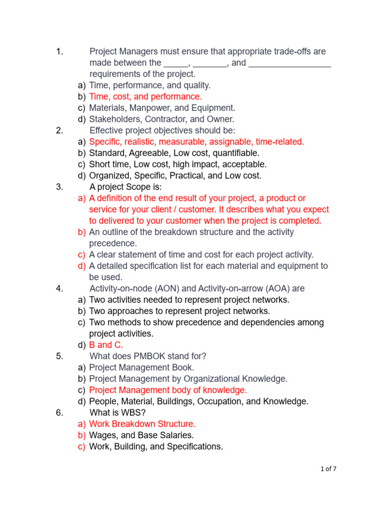 Project Management Essentials | PDF | Project Management | Business