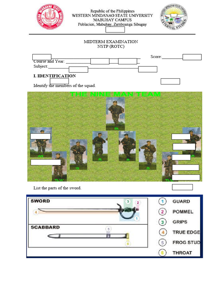 ROTC Midterm 2 | PDF