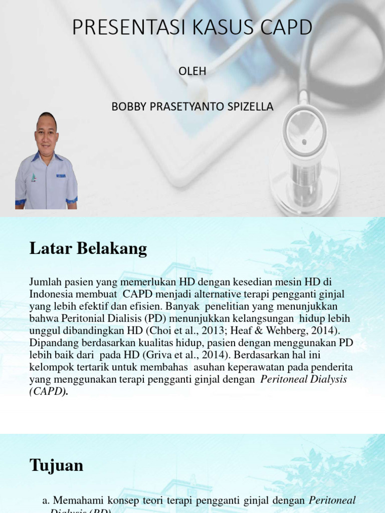 PRESENTASI Kasus Capd Bobby | PDF