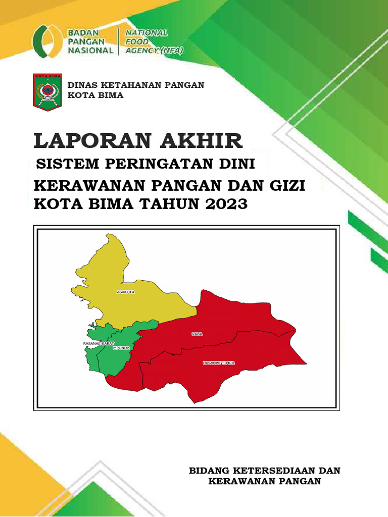 Laporan SKPG Kerawanan Pangan 2023 | PDF