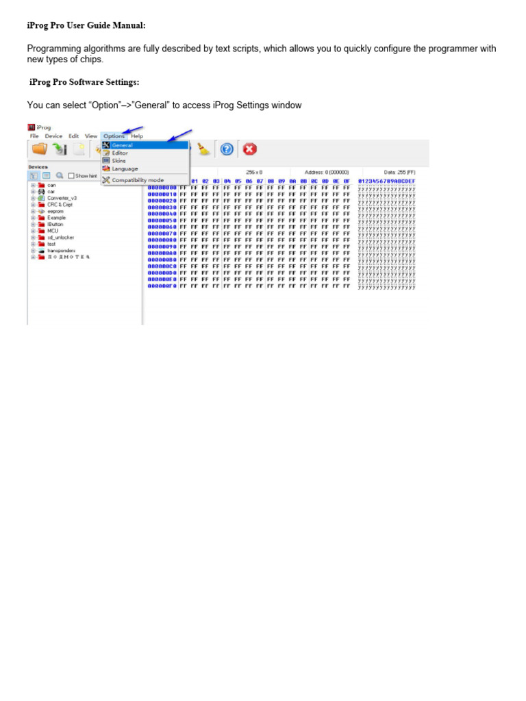 Iprog Pro User Guide Manual | PDF | Computer File | Icon (Computing)
