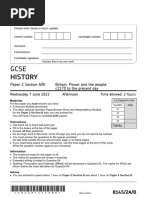 AQA GCSE Nov 2021 English Language Past Paper 1 | PDF